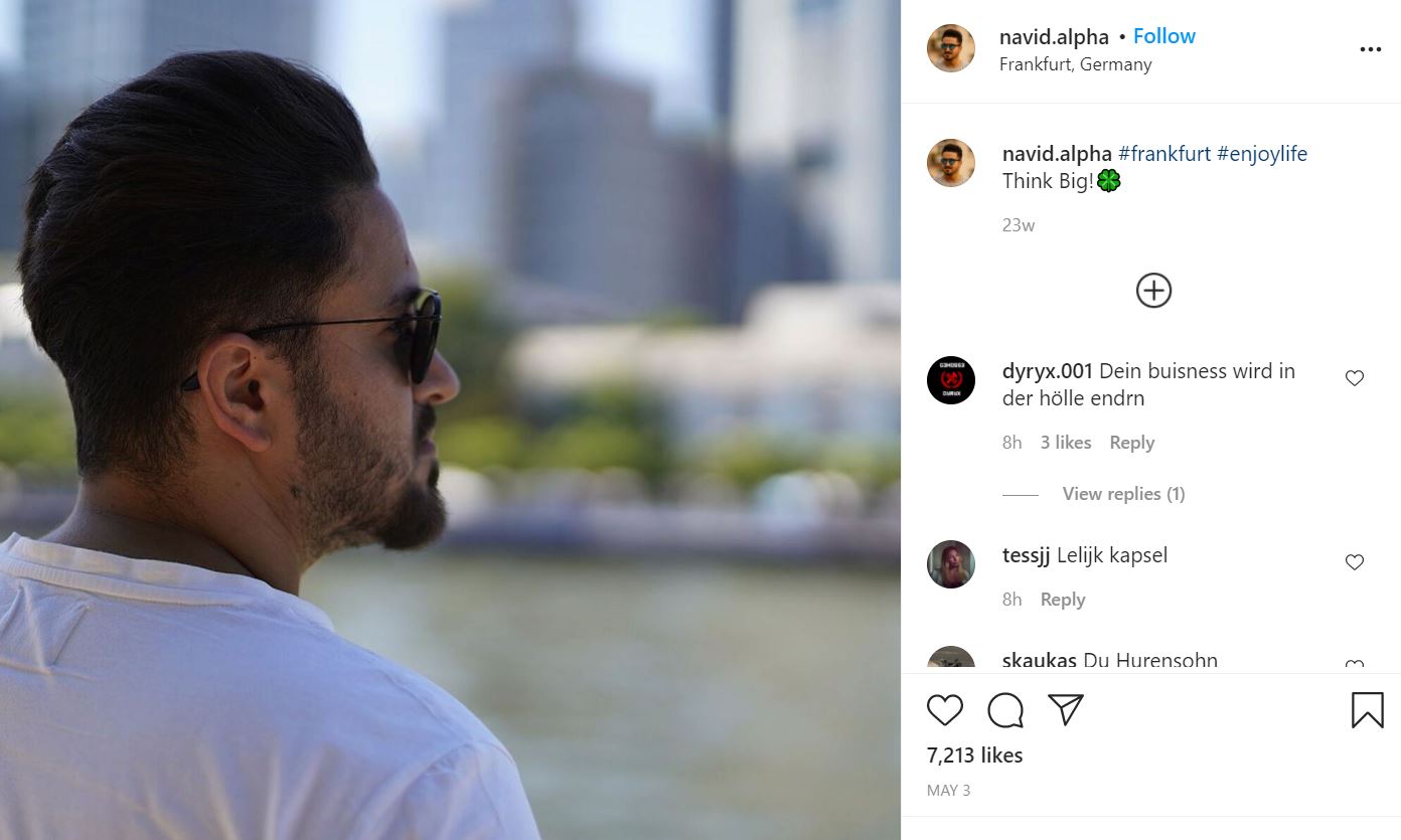 Navid Alpha wiki, Age, Net worth, Wife, Family, Biography & Facts