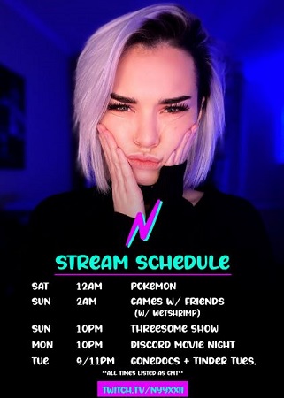Nyyxxii (Twitch Star) Age, Height, Net worth, Boyfriend, Family ...