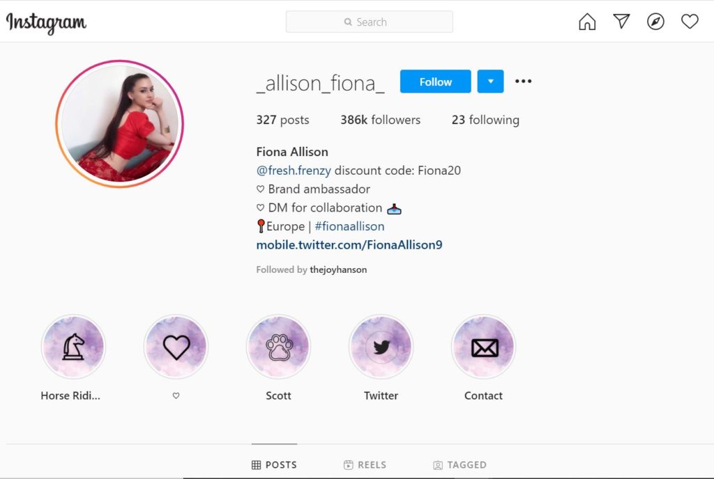 Fiona Allison: Wiki, Height, Age, Boyfriend, Net worth, Biography & More