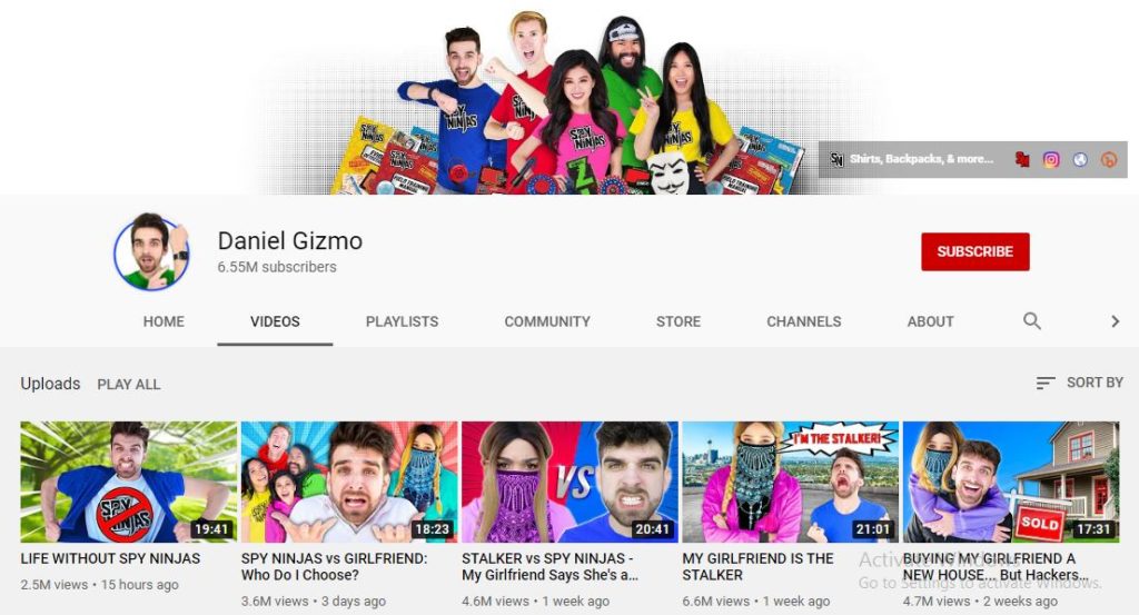 Daniel Gizmo (YouTuber) Wiki | Height, Age, Girlfriend, Family, Bio & More