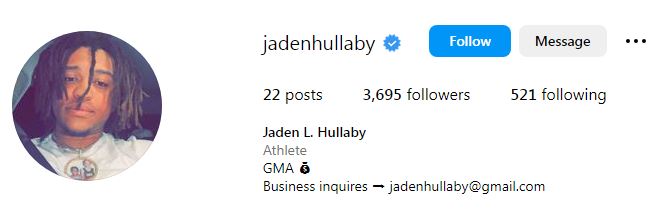Jaden Hullaby Wiki, Age, Birthday, Girlfriend, Texas, Stats, Net worth ...
