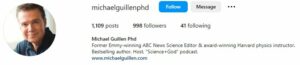 Dr. Michael Guillen Wiki, Age, Wife, Parents, Net Worth, Education ...