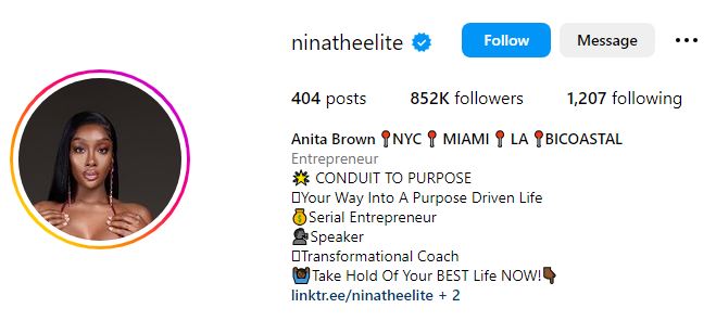 Anita Brown (Nina the Elite) Wiki, Biography, Age, Boyfriend, Family ...