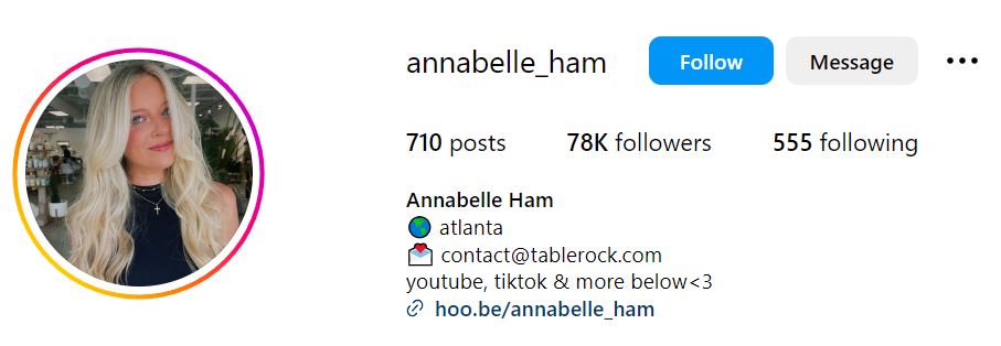 Annabelle Ham Wiki, Age, Parents, Biography, Accident, Boyfriend ...