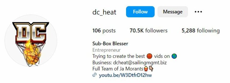 DC Heat Age, Height, Net Worth, Girlfriend, Parents, Biography, WIKI & More
