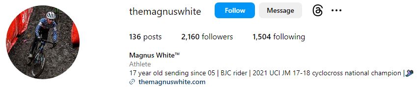Magnus White (Cyclist) Wiki, Age, Death Cause, Girlfriend, Parents, Net ...