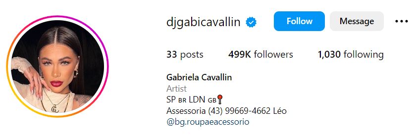 Gabriela Cavallin Age, Birthday, Wiki, Net Worth, Boyfriend, Family ...