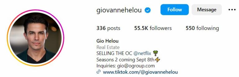 Gio Helou Age, Birthday, Parents, Wife, Wiki, Net Worth, Kids, Height & BIO